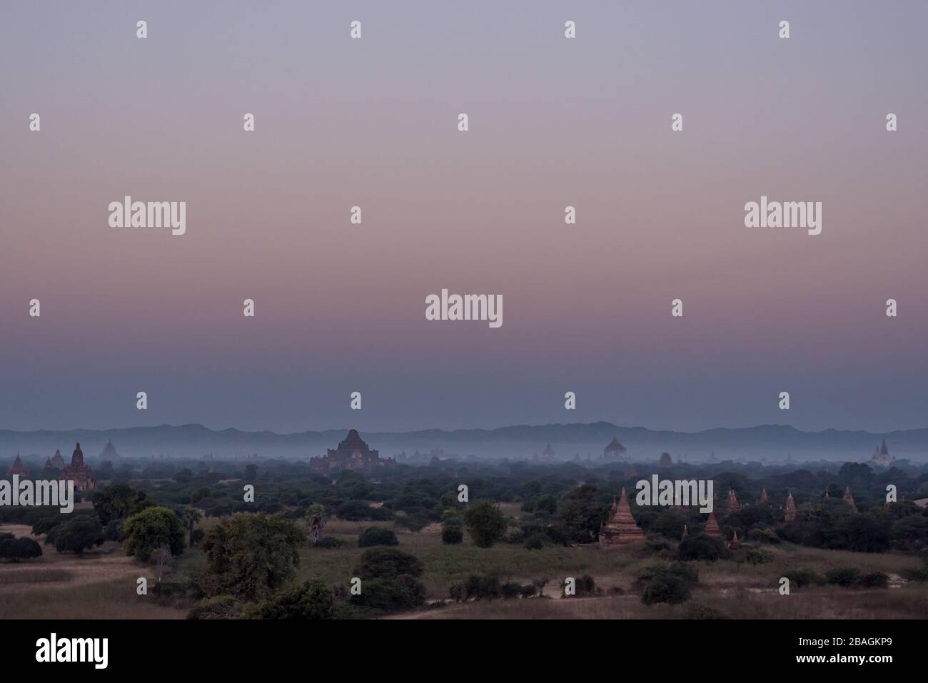 Temples in Bagan, Myanmar Stock Photo - Alamy