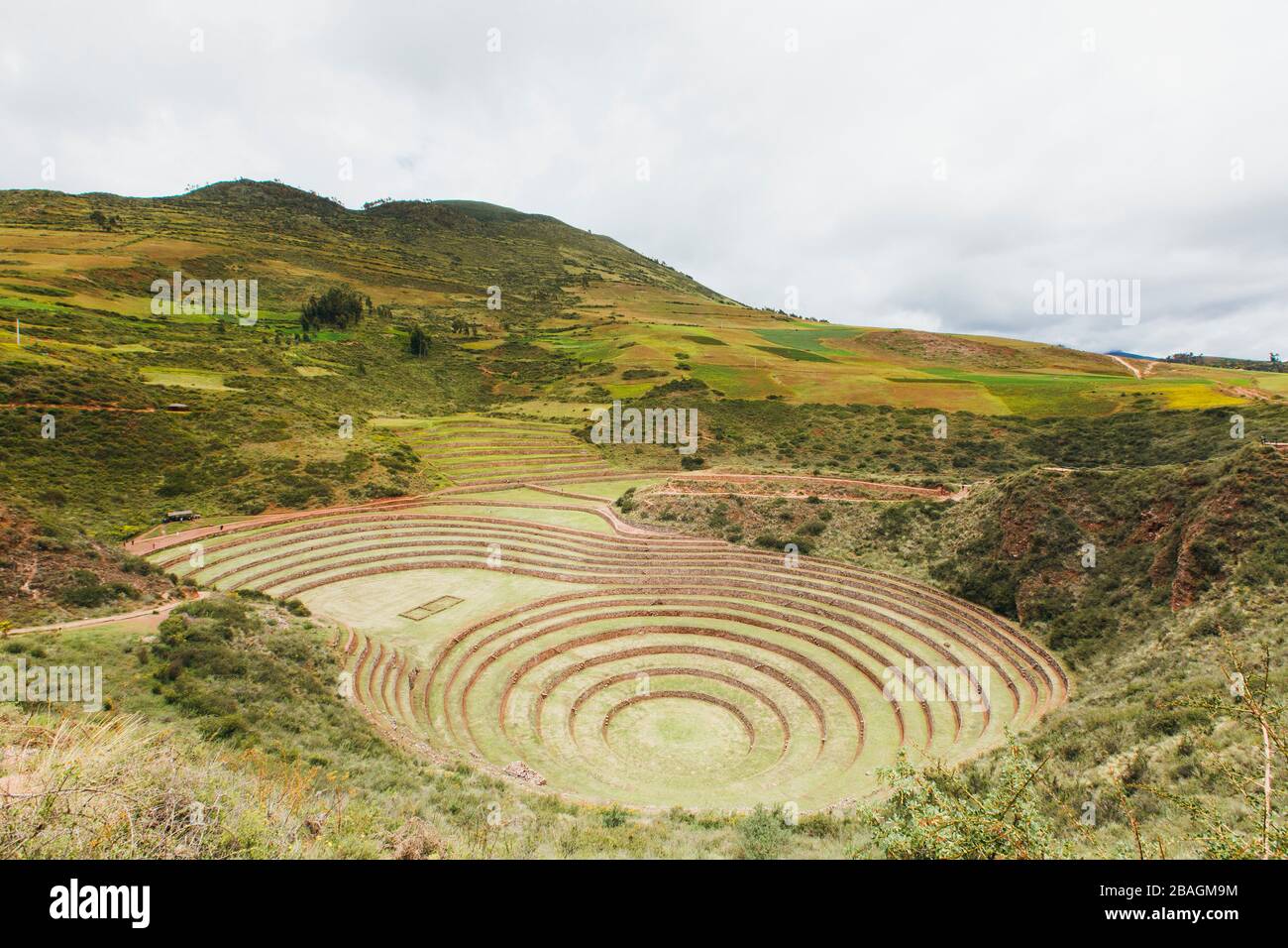 The famous Peruvian spot Moray in Peru Stock Photo - Alamy