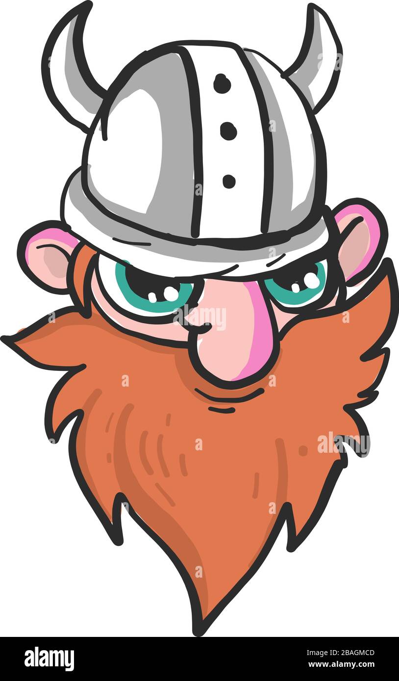 Angry Viking Face Tattoos