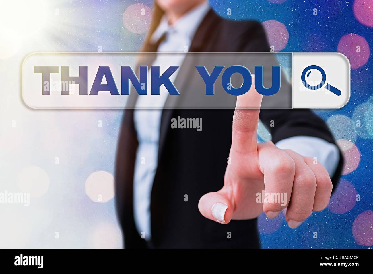 Writing note showing Thank You. Business concept for a polite ...