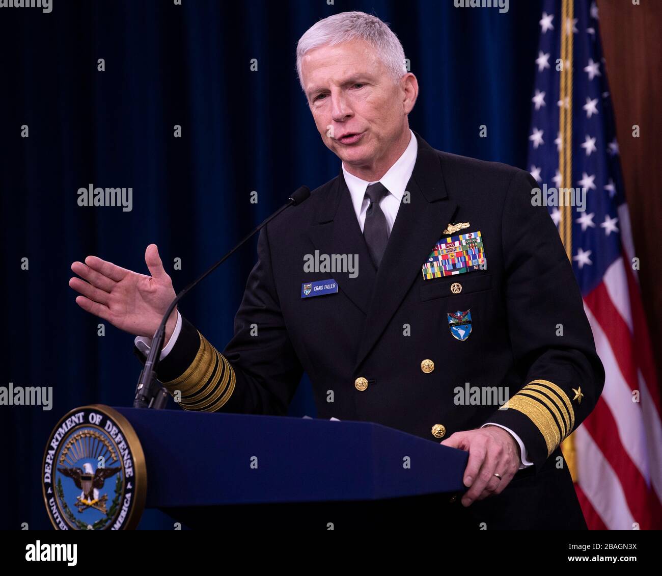 Admiral craig s faller hi-res stock photography and images - Alamy