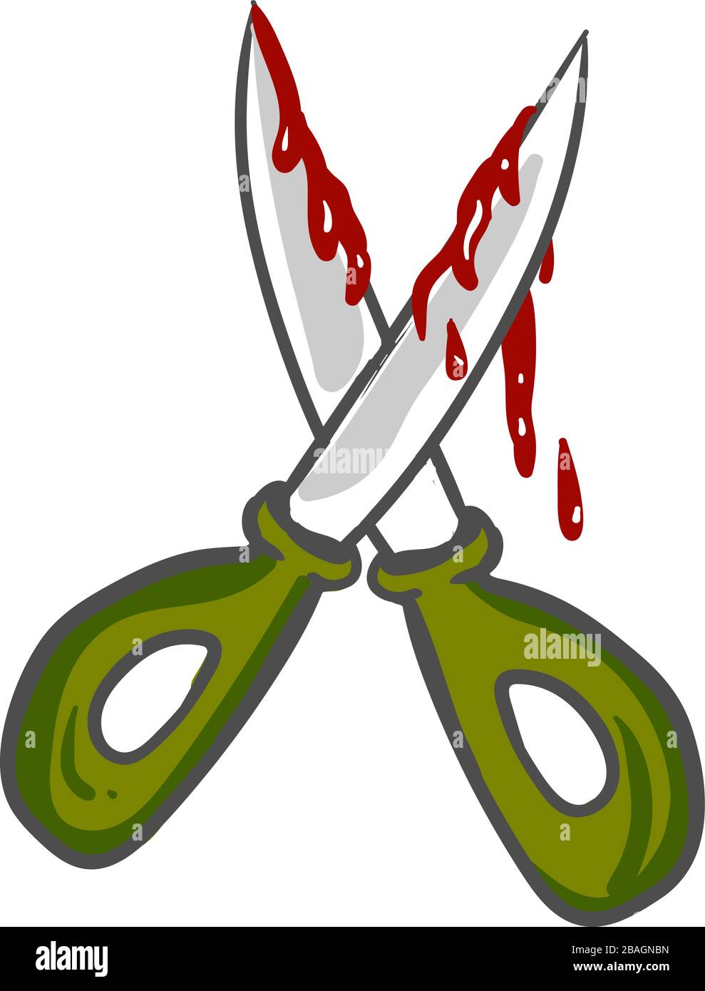 Bloody Lips Scissors May