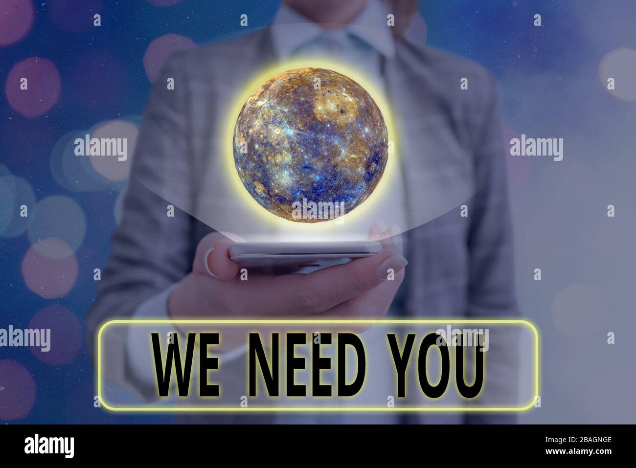 Conceptual hand writing showing We Need You. Concept meaning to fulfill ...