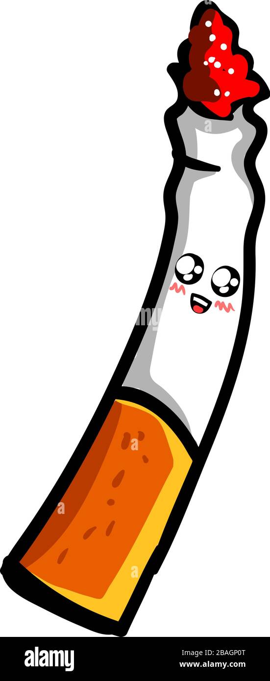 Cartoon Happy Cigarette High Resolution Stock Photography and Images ...