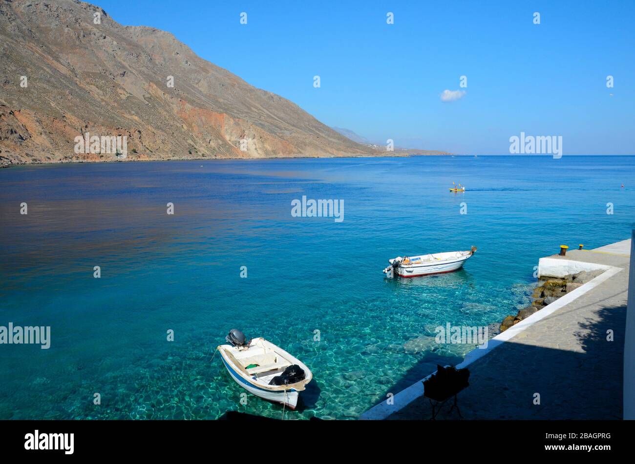 Loutro bay crete hi-res stock photography and images - Alamy