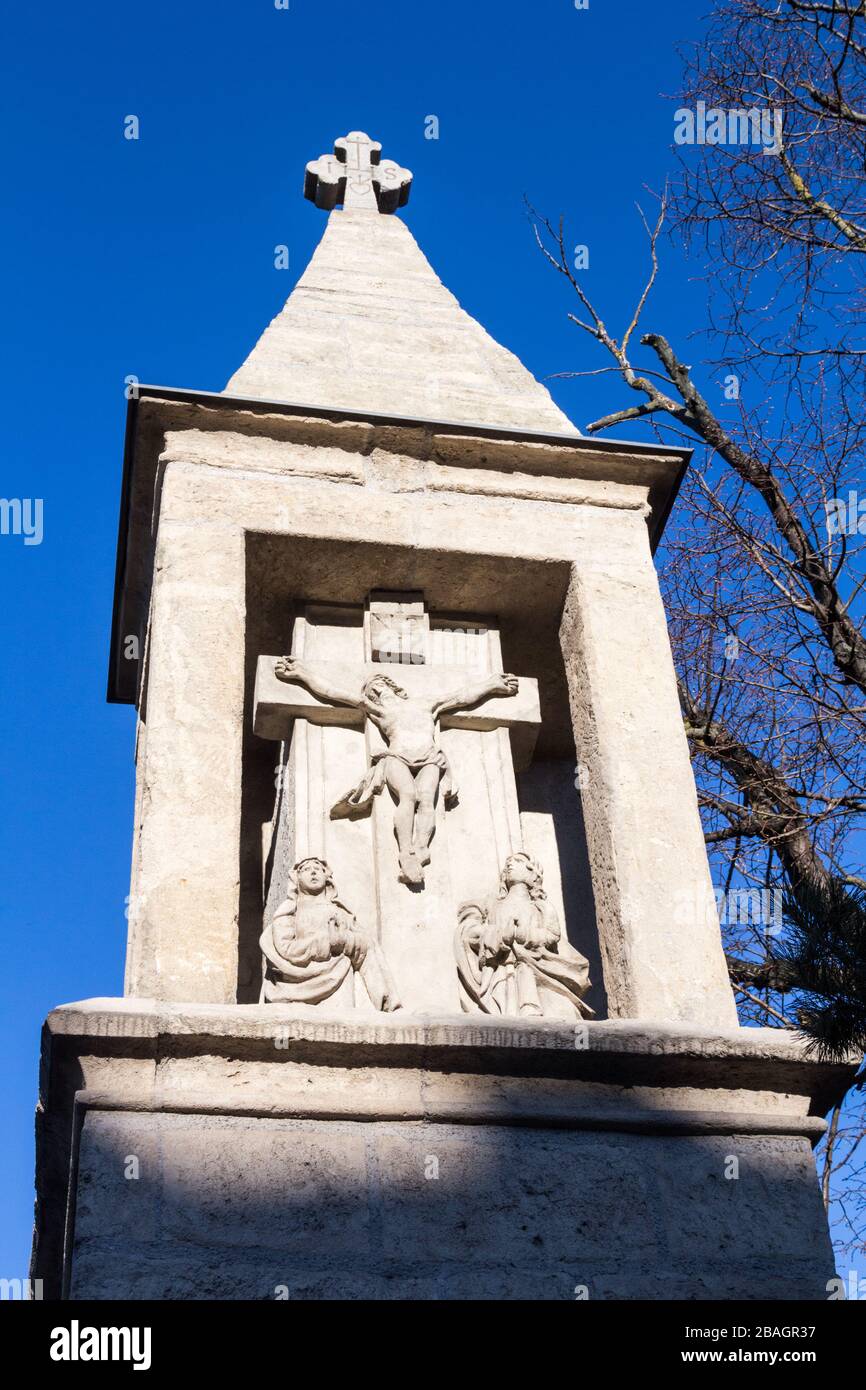 White Mariacell Cross High Resolution Stock Photography and Images - Alamy