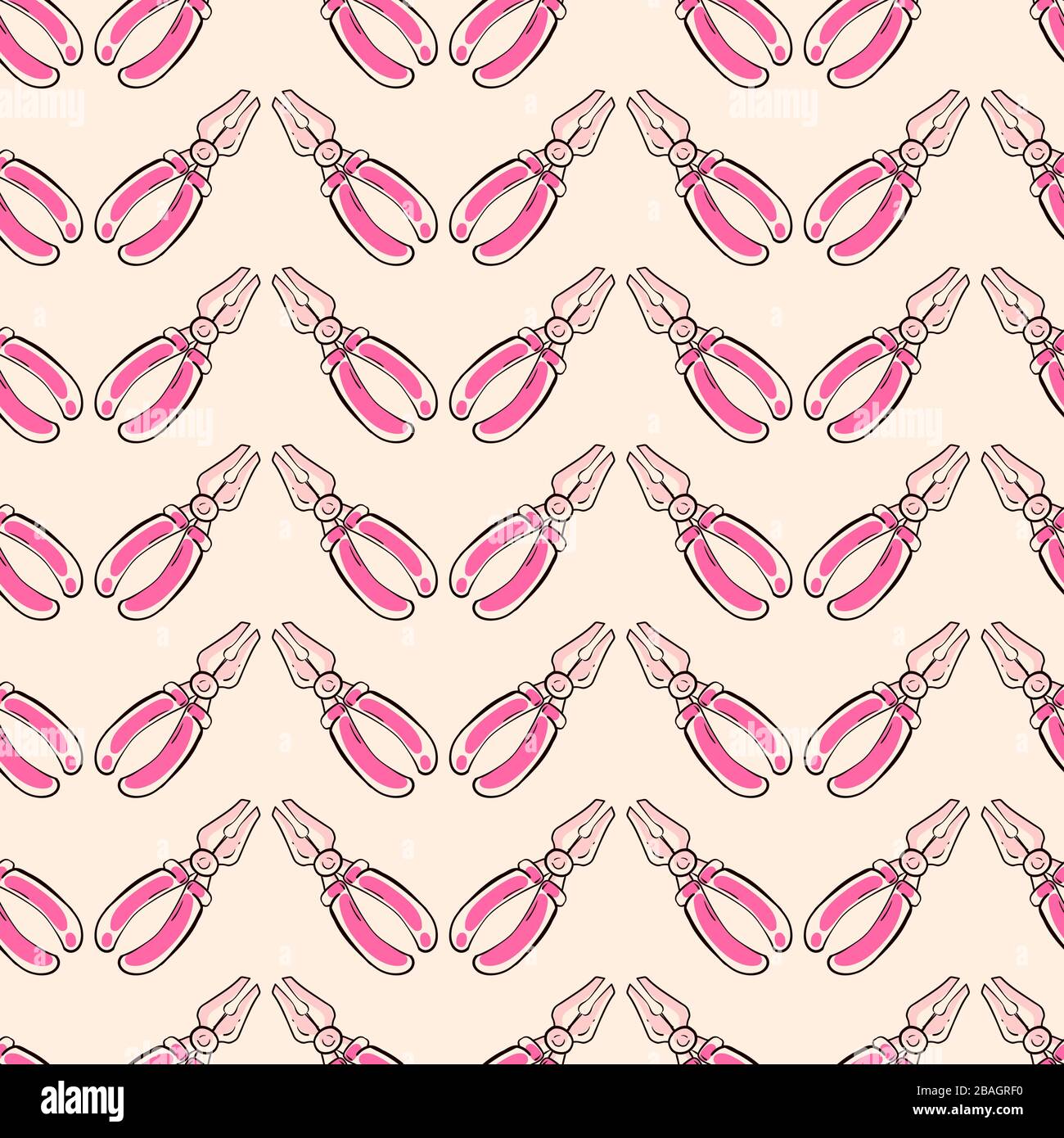 Piler pattern, illustration, vector on white background Stock Vector ...