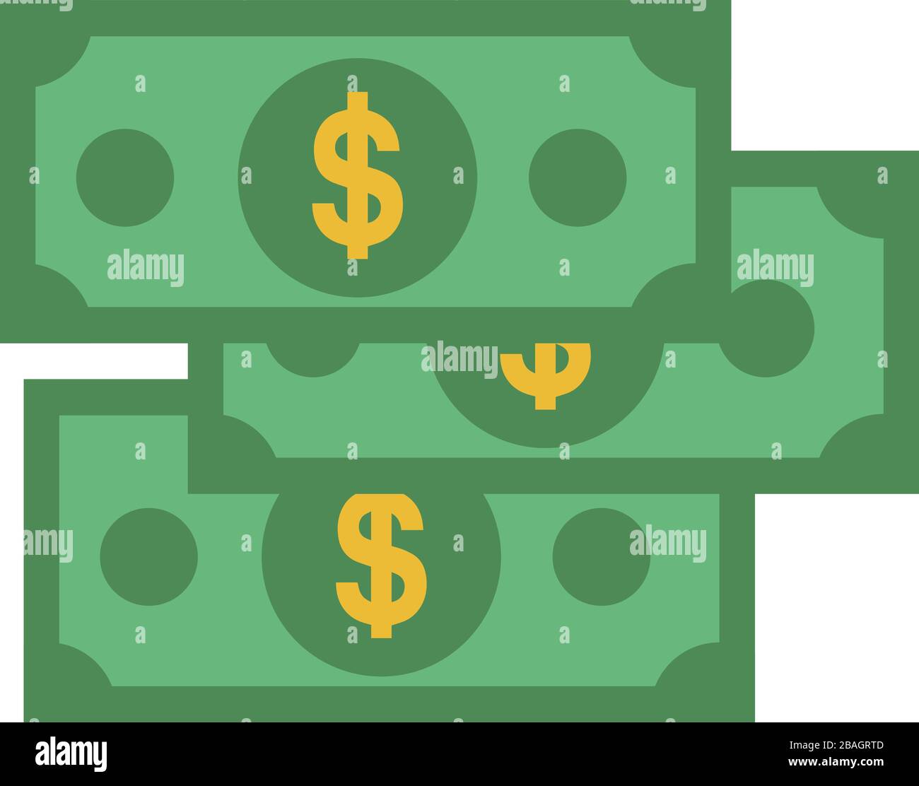 Money bills Stock Vector Images - Alamy