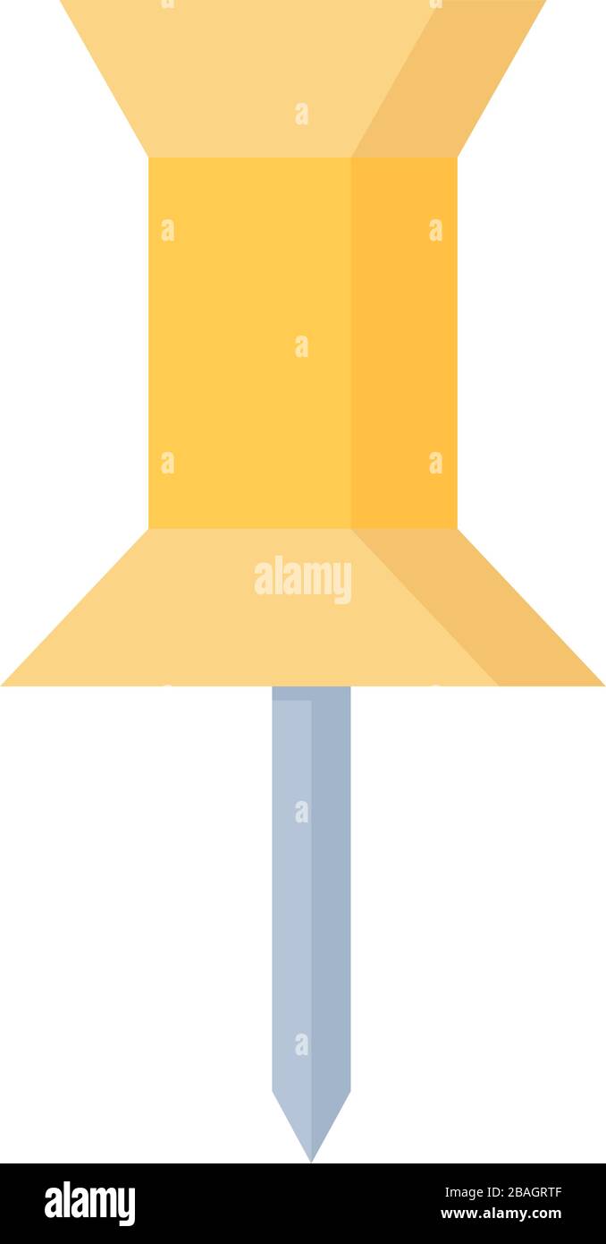Yellow pin hi-res stock photography and images - Alamy