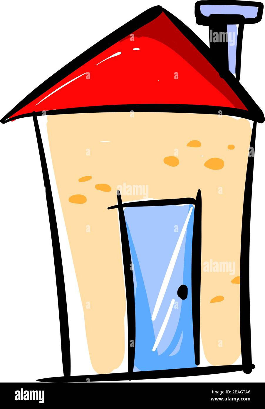 Residential house roof Stock Vector Images - Alamy