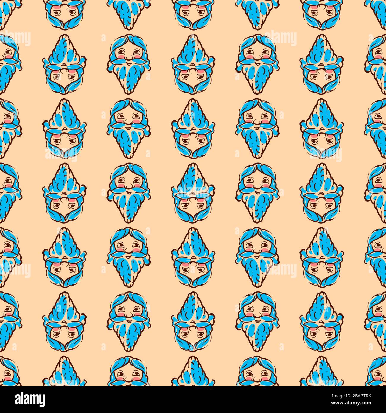 Gods pattern, illustration, vector on white background Stock Vector ...