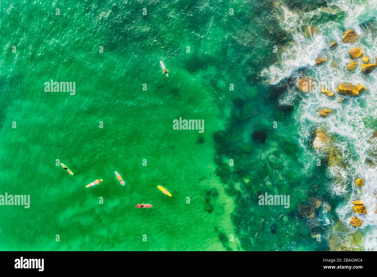 Aerial surfers hi-res stock photography and images - Alamy