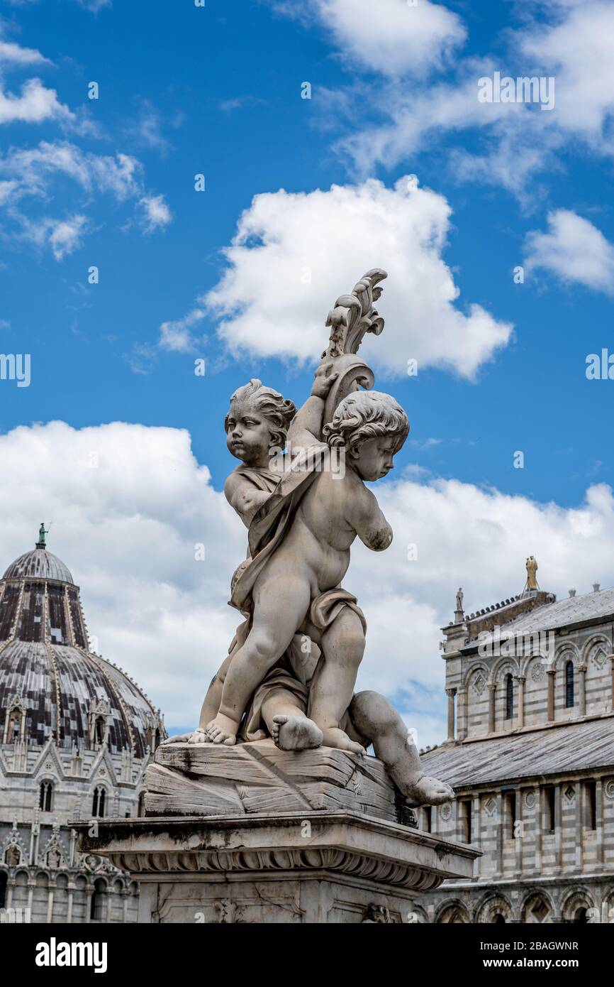 Beautiful Statue in Italy Stock Photo - Alamy