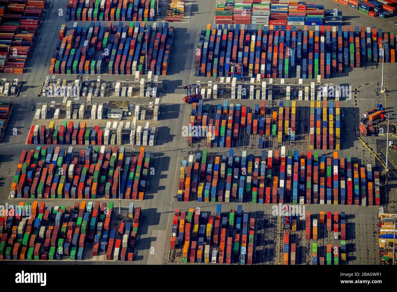 Container terminal gate hi-res stock photography and images - Alamy