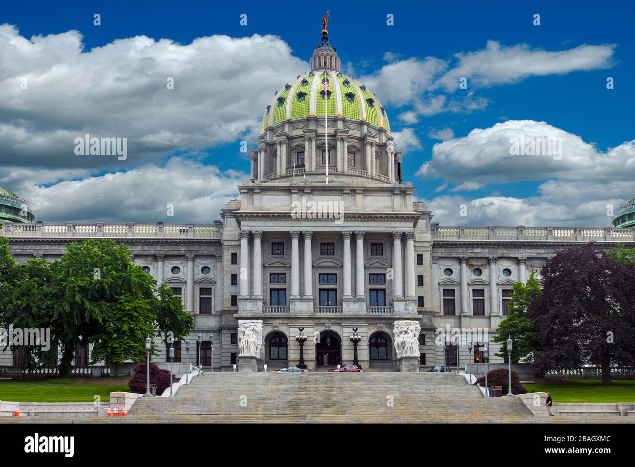 State capitol capital building at Harrisburg PA Pennsylvania Stock ...