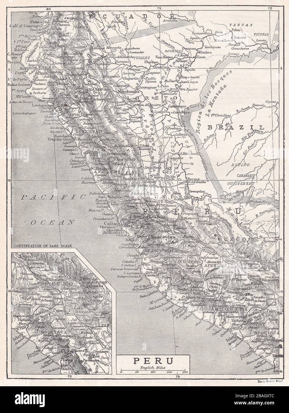 1930s lima peru hi-res stock photography and images - Alamy
