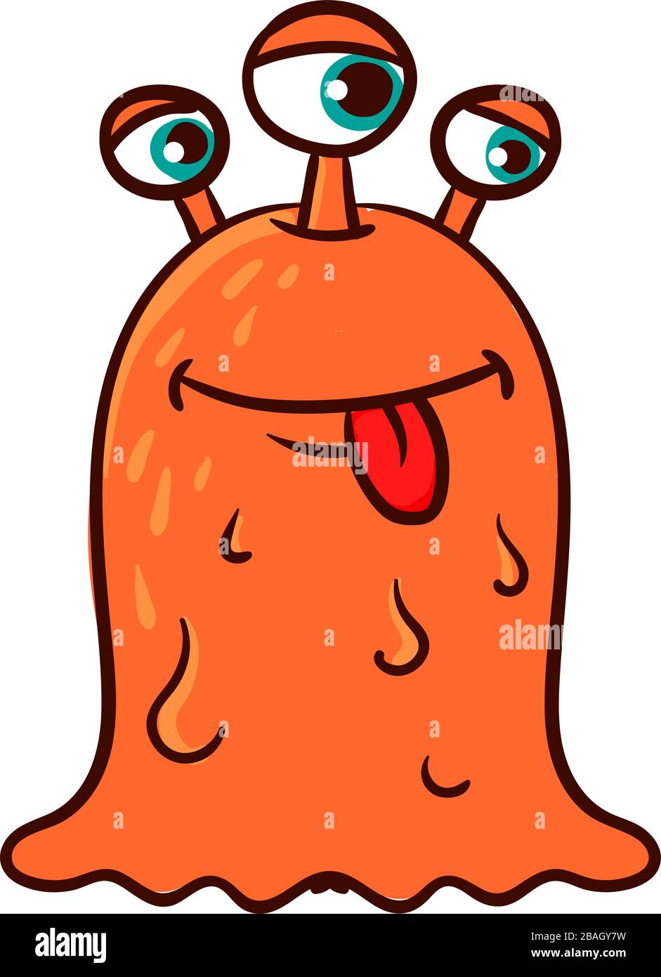 Three eyes vector vectors hi-res stock photography and images - Alamy