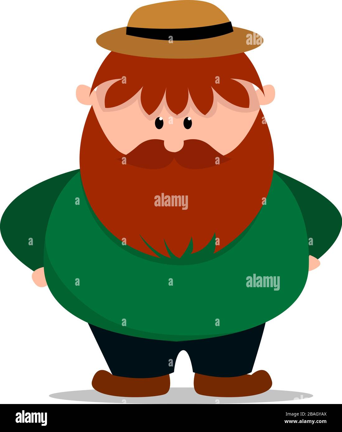 Blue black beard Stock Vector Images - Alamy