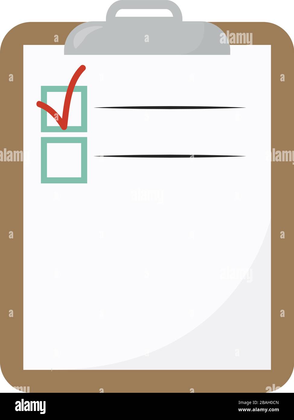 To do list, illustration, vector on white background Stock Vector Image ...