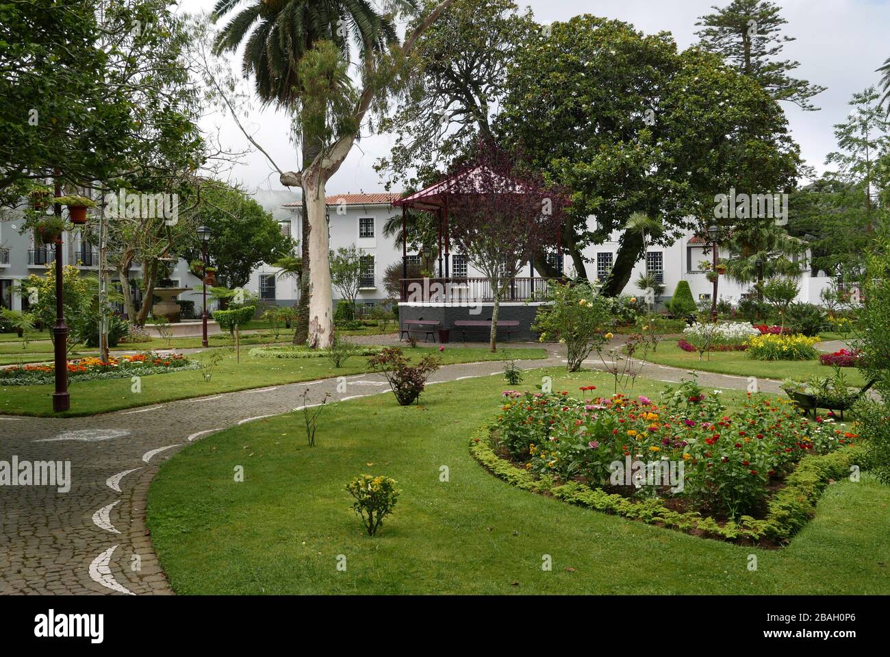 Jardim Duque de Terceira a garden in Angra do Heroísmo on the island of ...