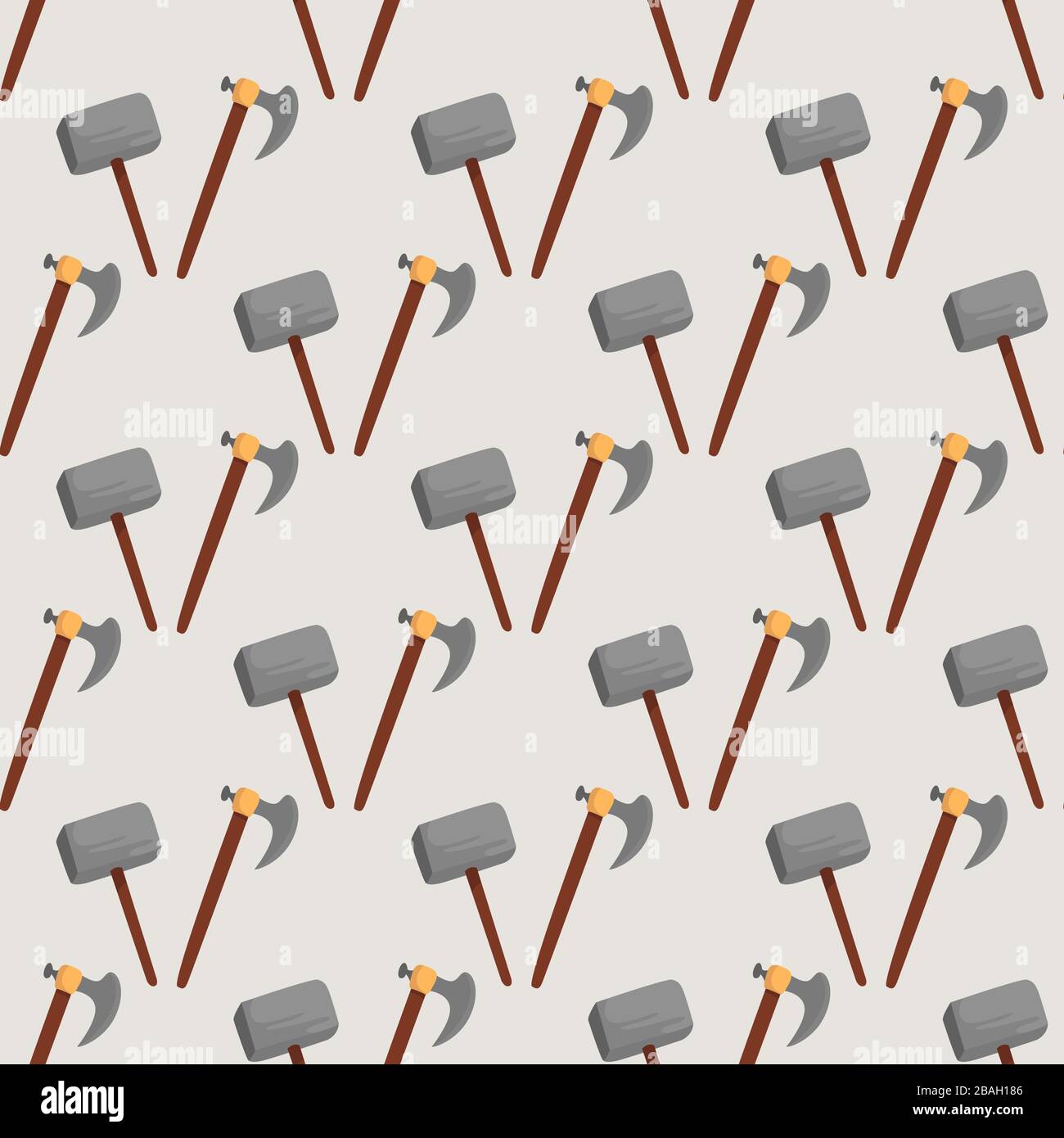 Weapons pattern, illustration, vector on white background Stock Vector ...