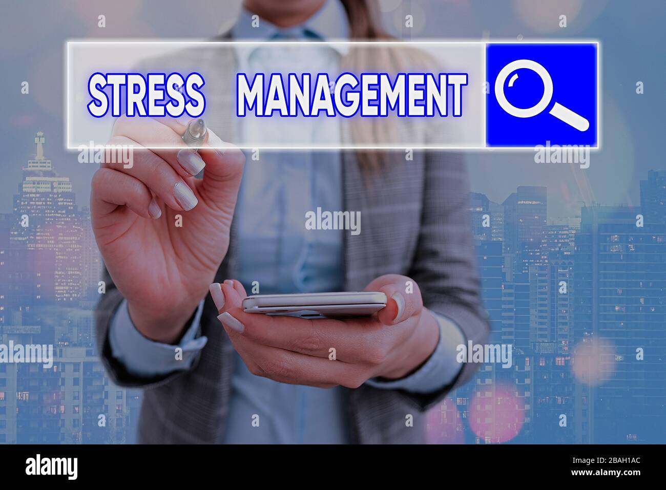 Text sign showing Stress Management. Business photo text method of ...