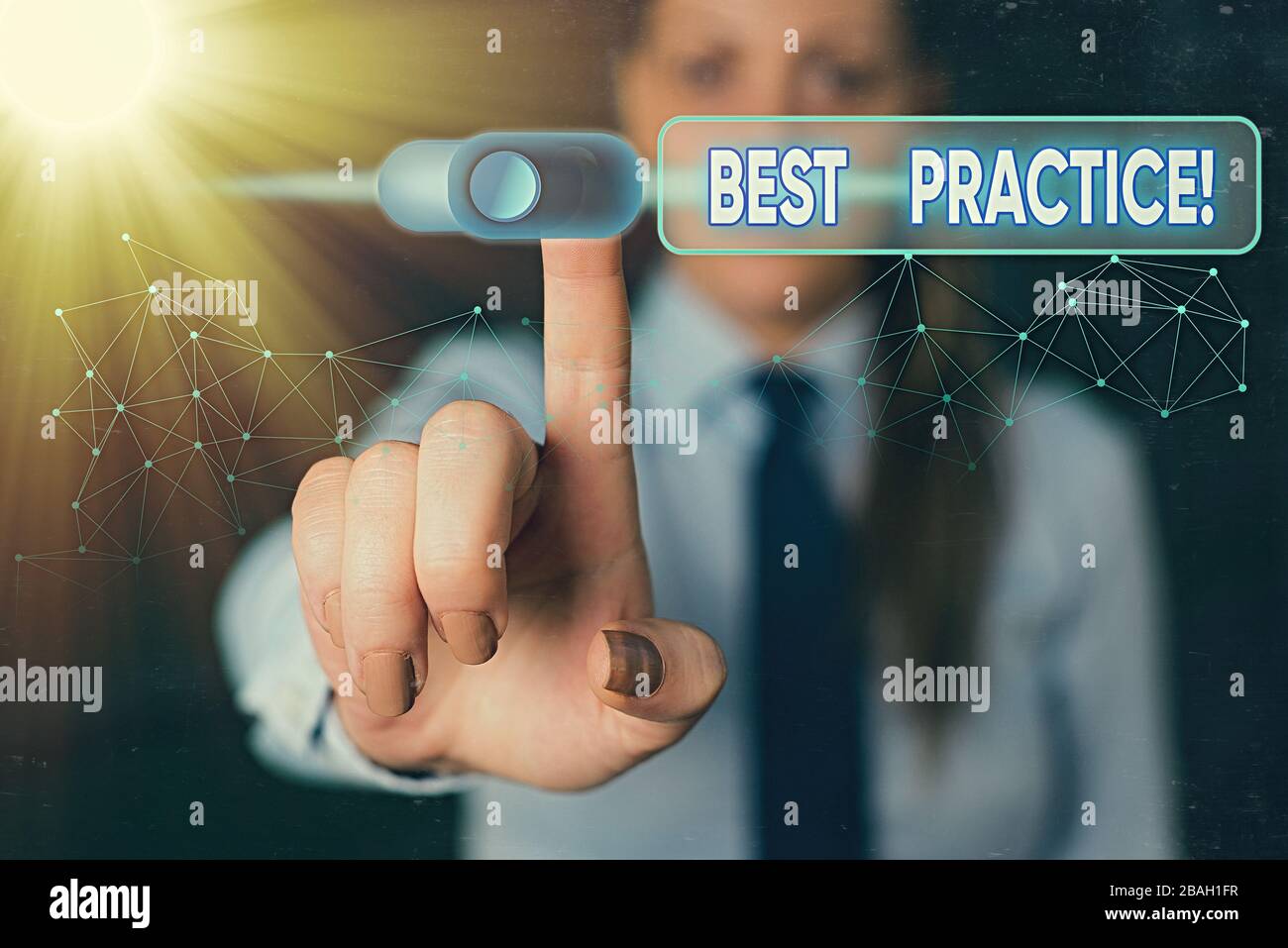 Writing note showing Best Practice. Business concept for commercial ...