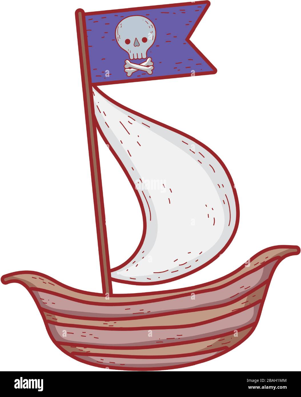 Pirate Ship Flag High Resolution Stock Photography and Images - Alamy