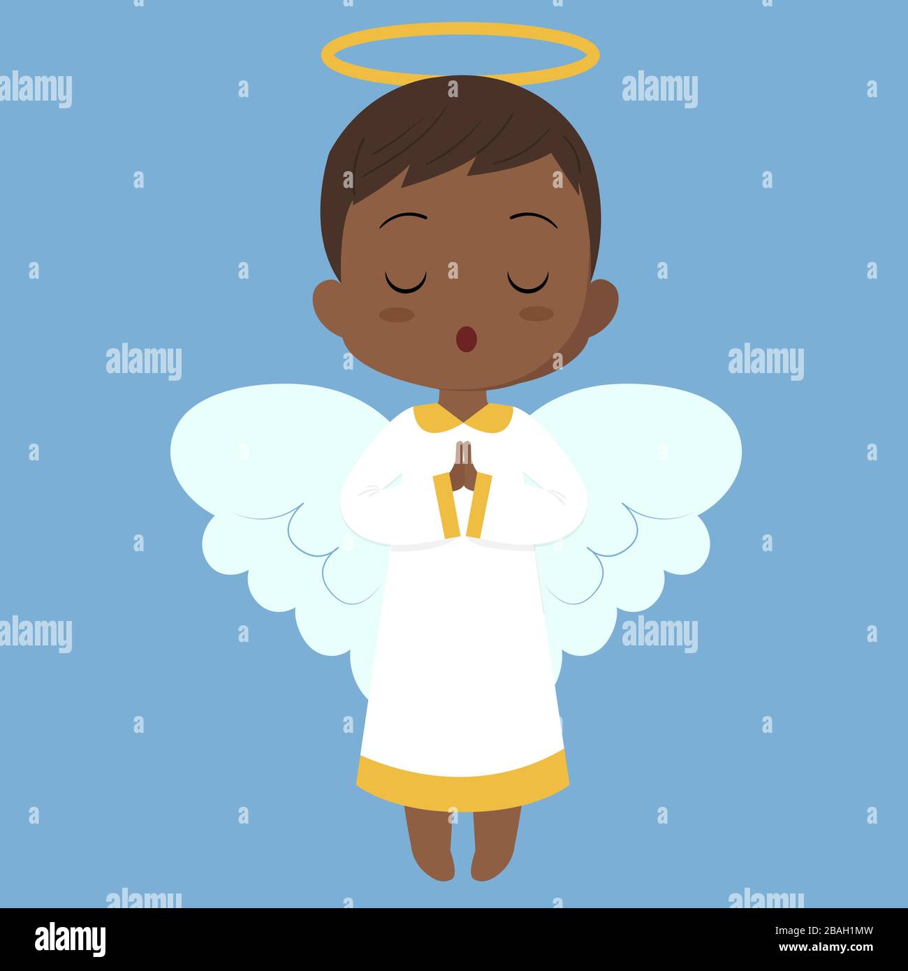 Choir Of Angels Singing Clipart