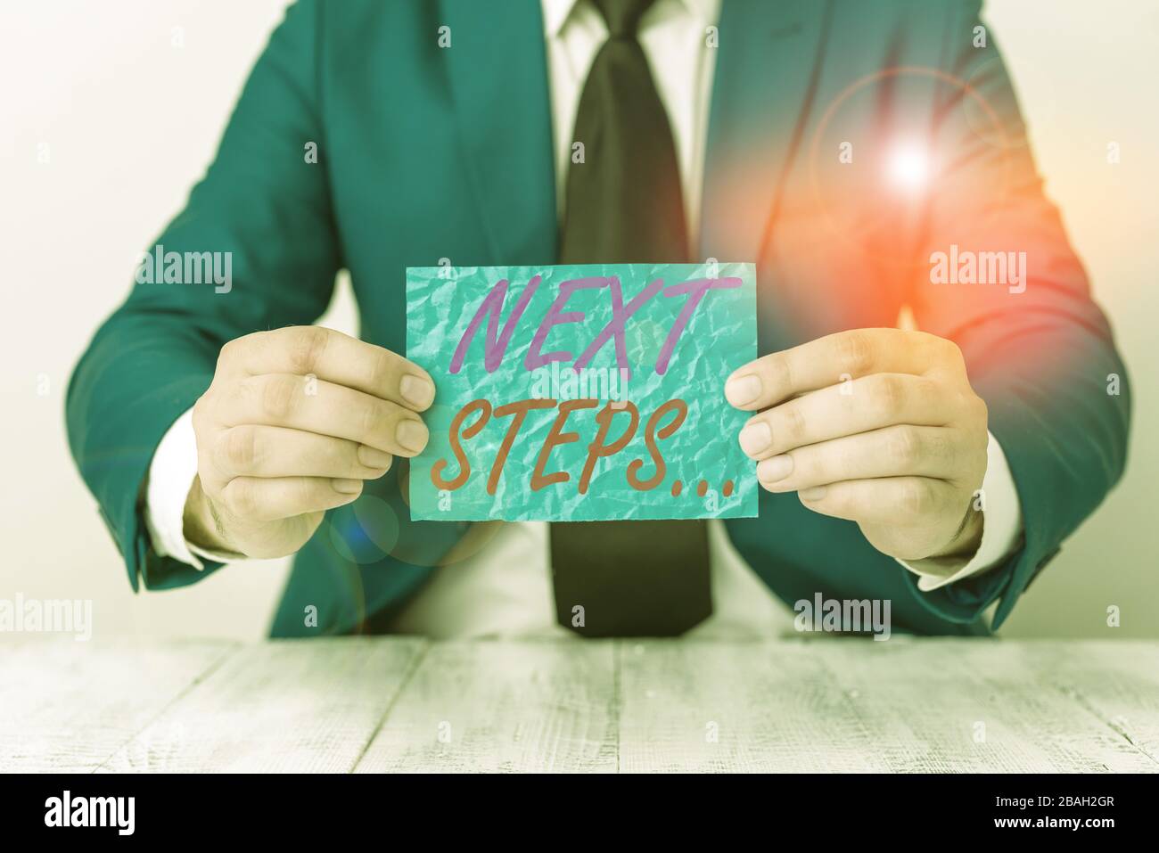 Handwriting text Next Steps. Conceptual photo something you do or plan ...
