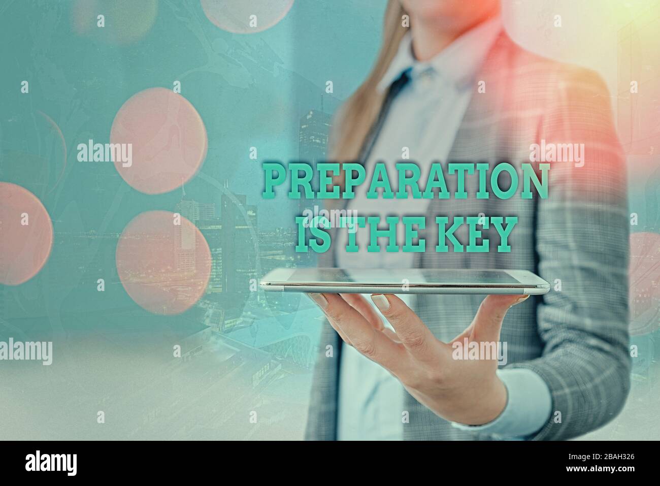 Conceptual hand writing showing Preparation Is The Key. Concept meaning ...