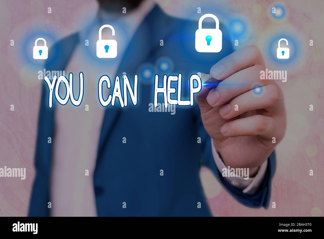 Text sign showing You Can Help. Business photo text do something ...