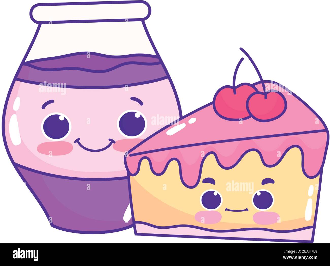 Cartoon Jam Jar Stock Vector Images - Alamy