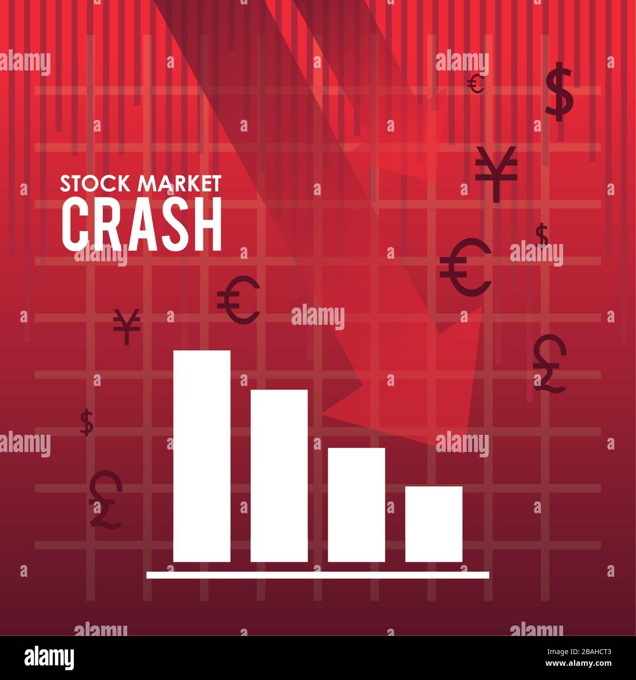 Falling bars Stock Vector Images - Alamy