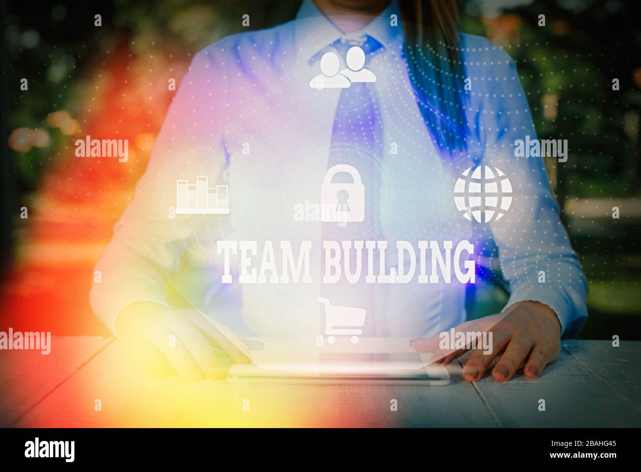 Handwriting text writing Team Building. Conceptual photo various types ...