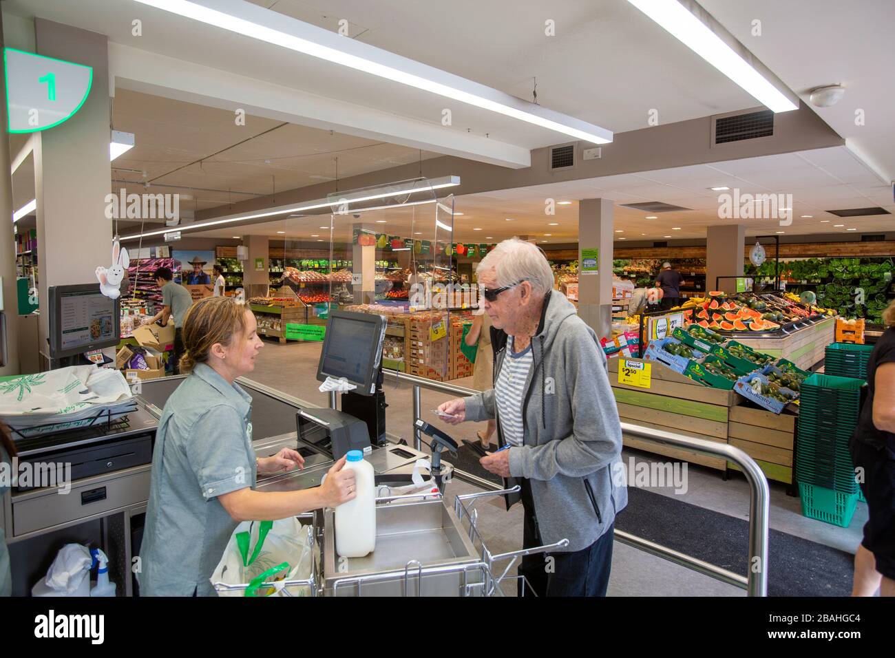 Supermarket Checkout Australia High Resolution Stock Photography and ...