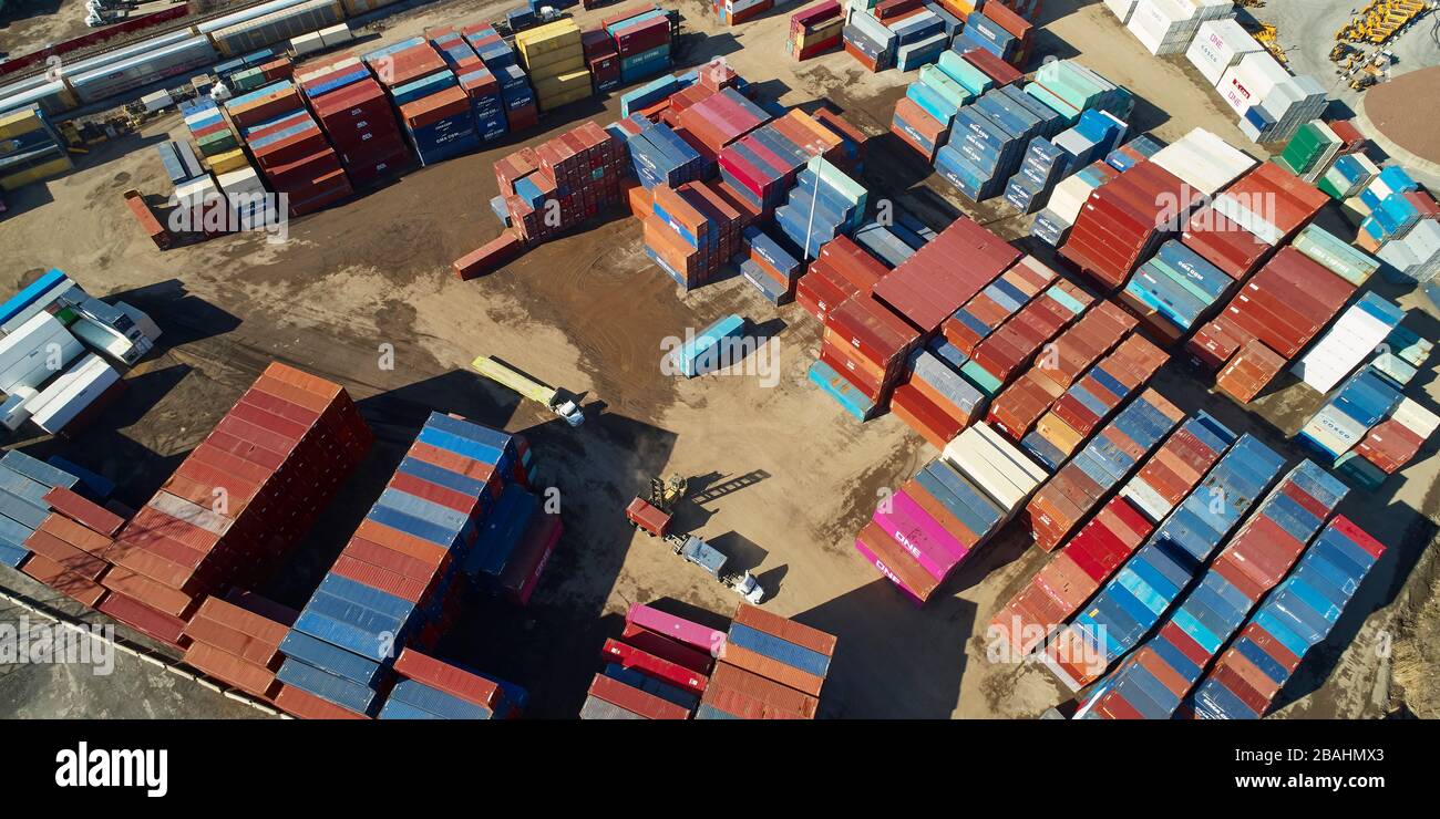 Heavy Equipment Yard High Resolution Stock Photography and Images - Alamy