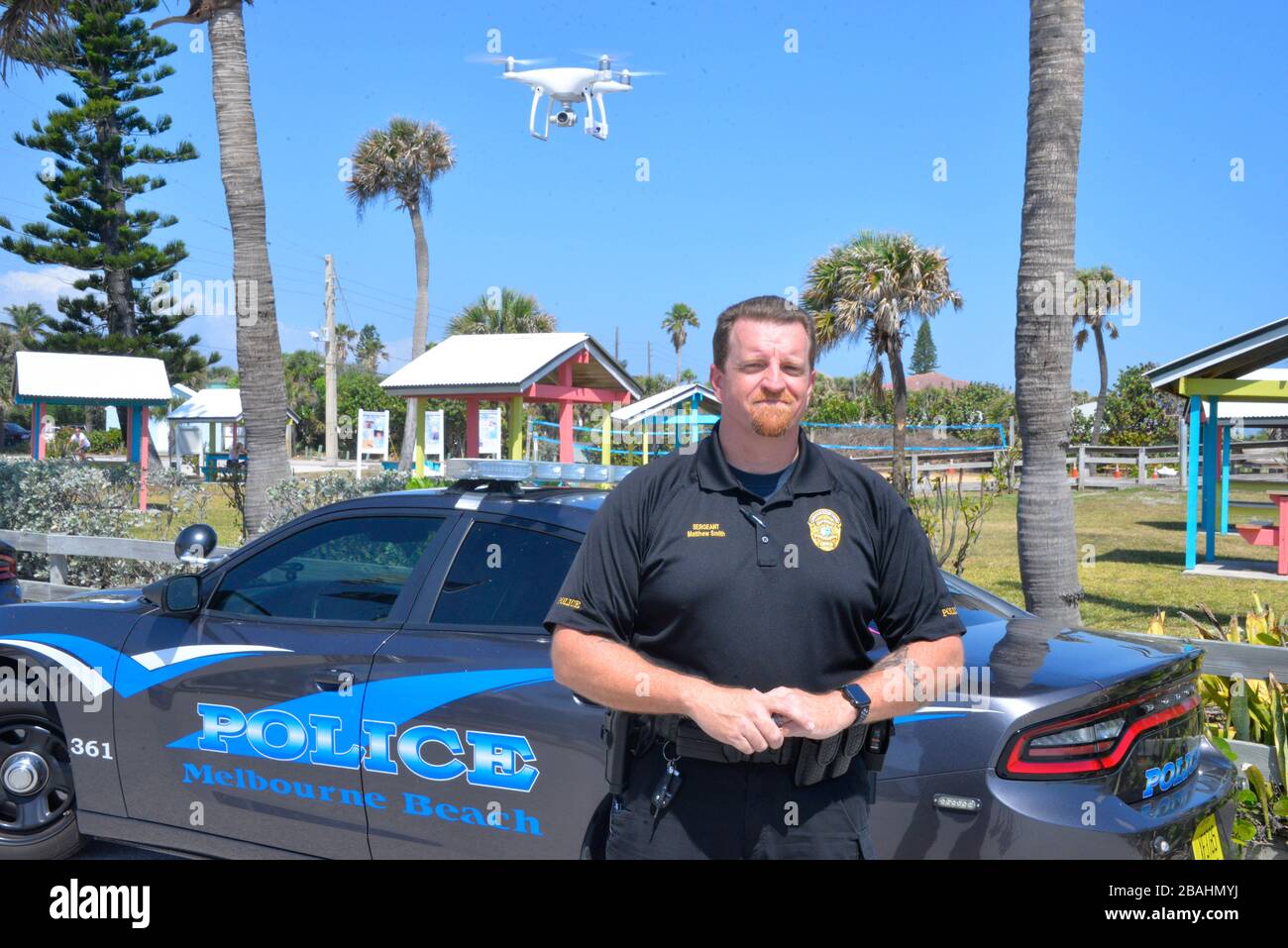 Melbourne beach police department hi-res stock photography and images ...