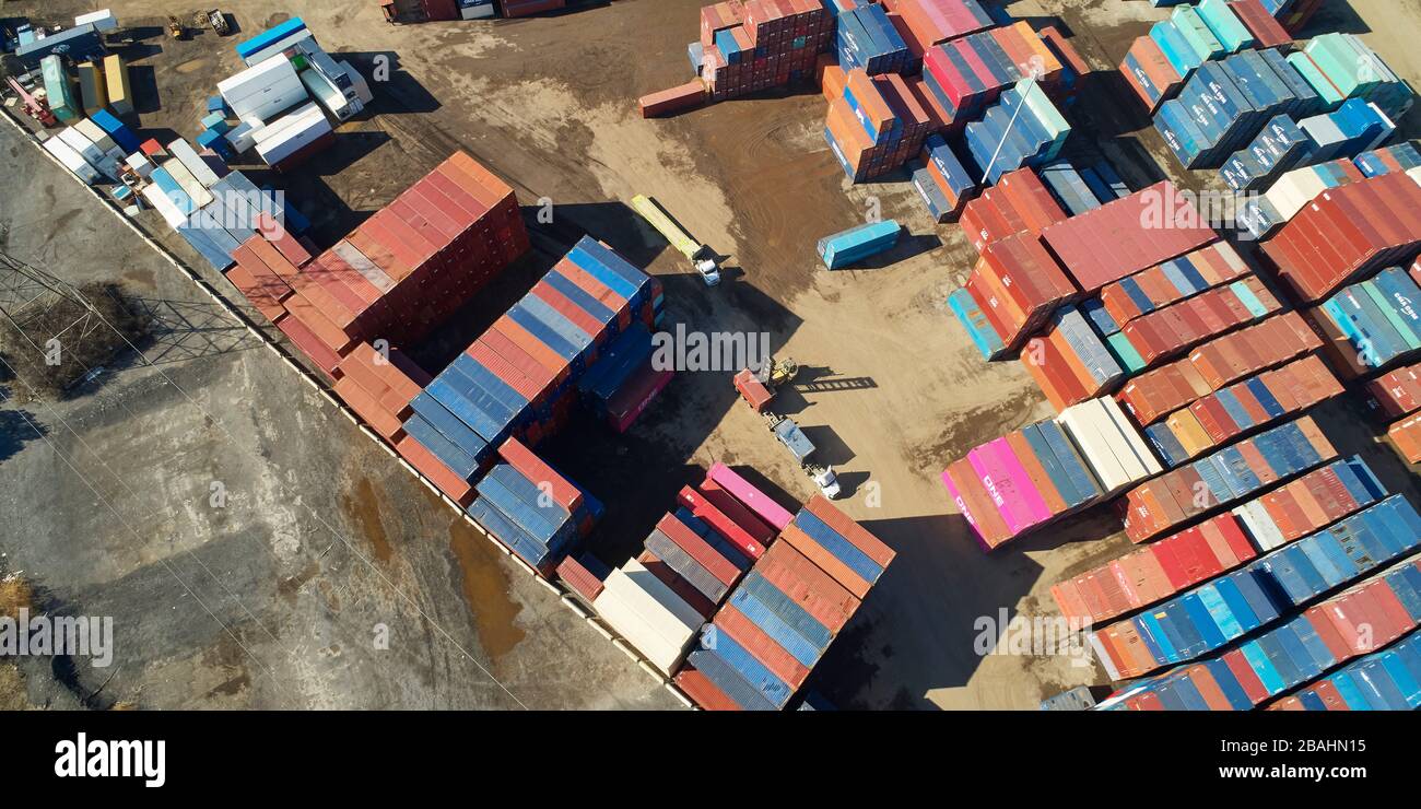 Heavy Equipment Yard High Resolution Stock Photography and Images - Alamy