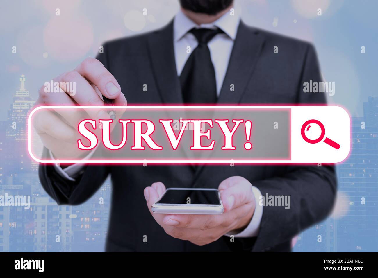 Handwriting text Survey. Conceptual photo research method used for ...