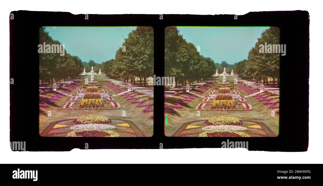 Sunken Garden, Fairmount Park, Philadelphia, by Frederick E. Ives ...