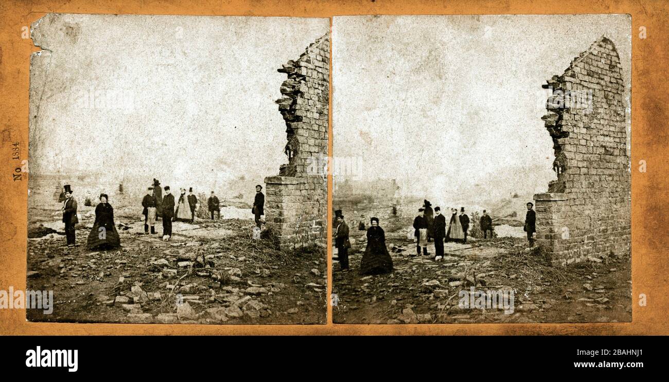 The Great Sheffield Flood, by Pumphrey Brothers - March 11, 1864 Stock ...