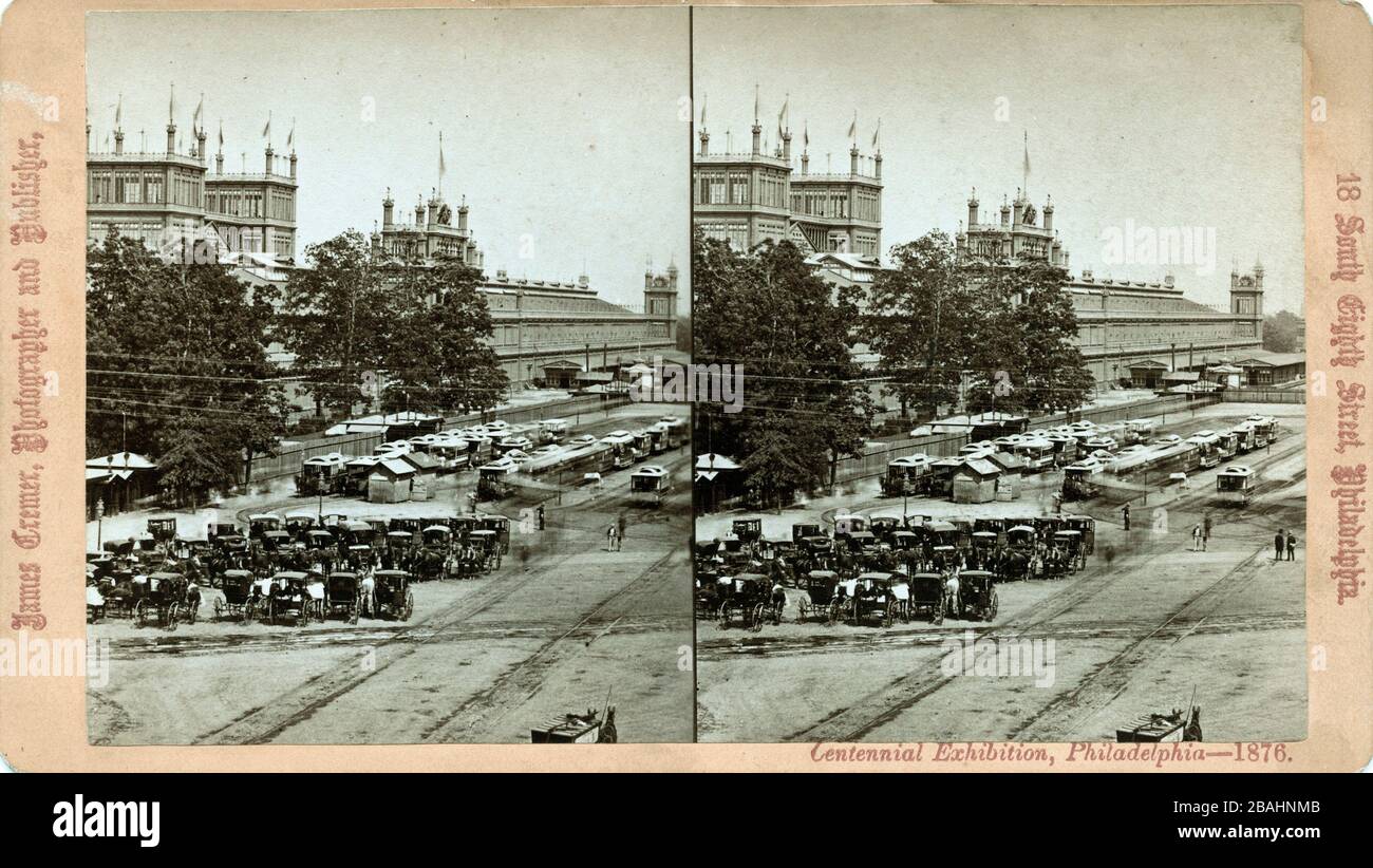 Philadelphia exposition of 1876 hi-res stock photography and images - Alamy