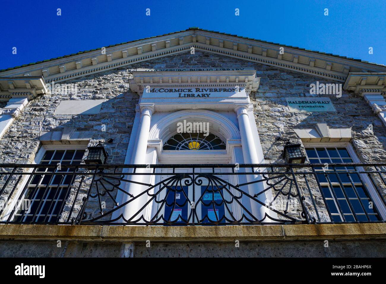 McCormick Riverfront Library Stock Photo - Alamy