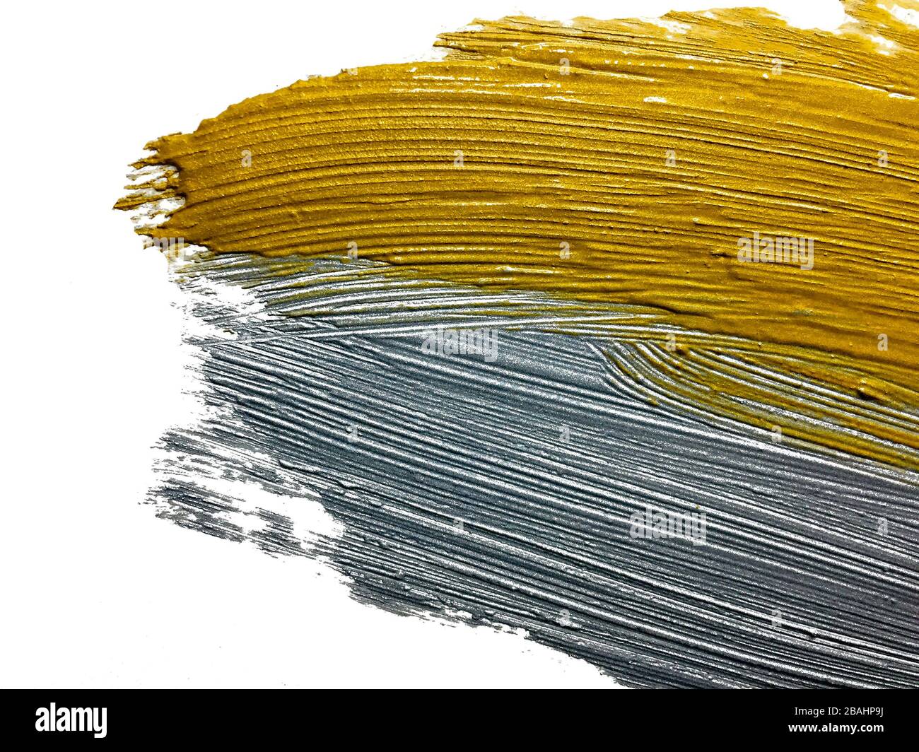 Abstract gold silver brush hi-res stock photography and images - Alamy