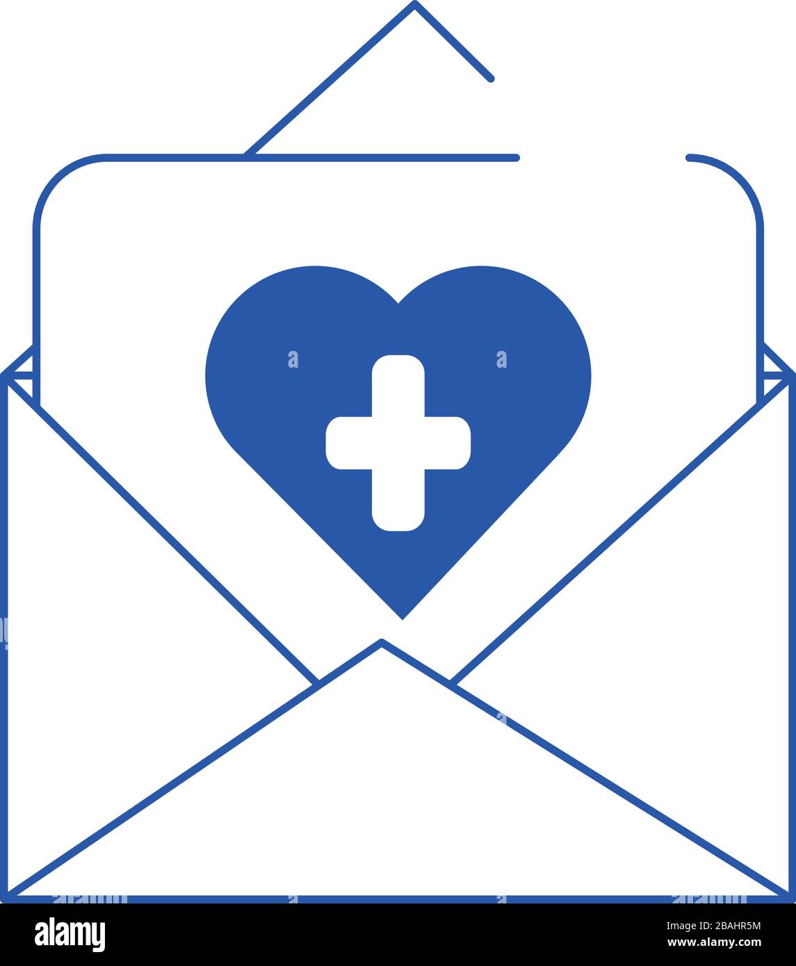 online doctor message medical support care blue line style icon vector ...