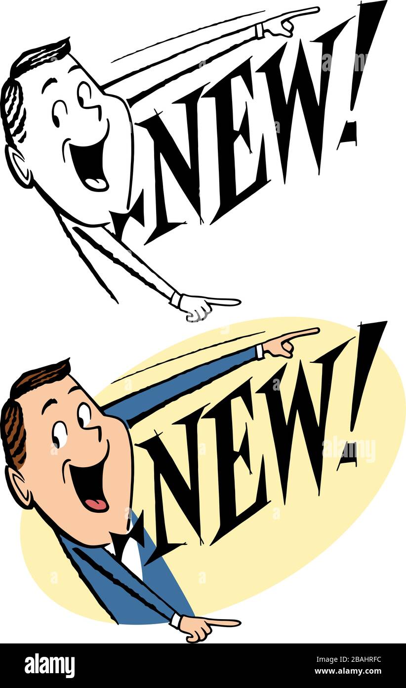 Cartoon new hi-res stock photography and images - Alamy