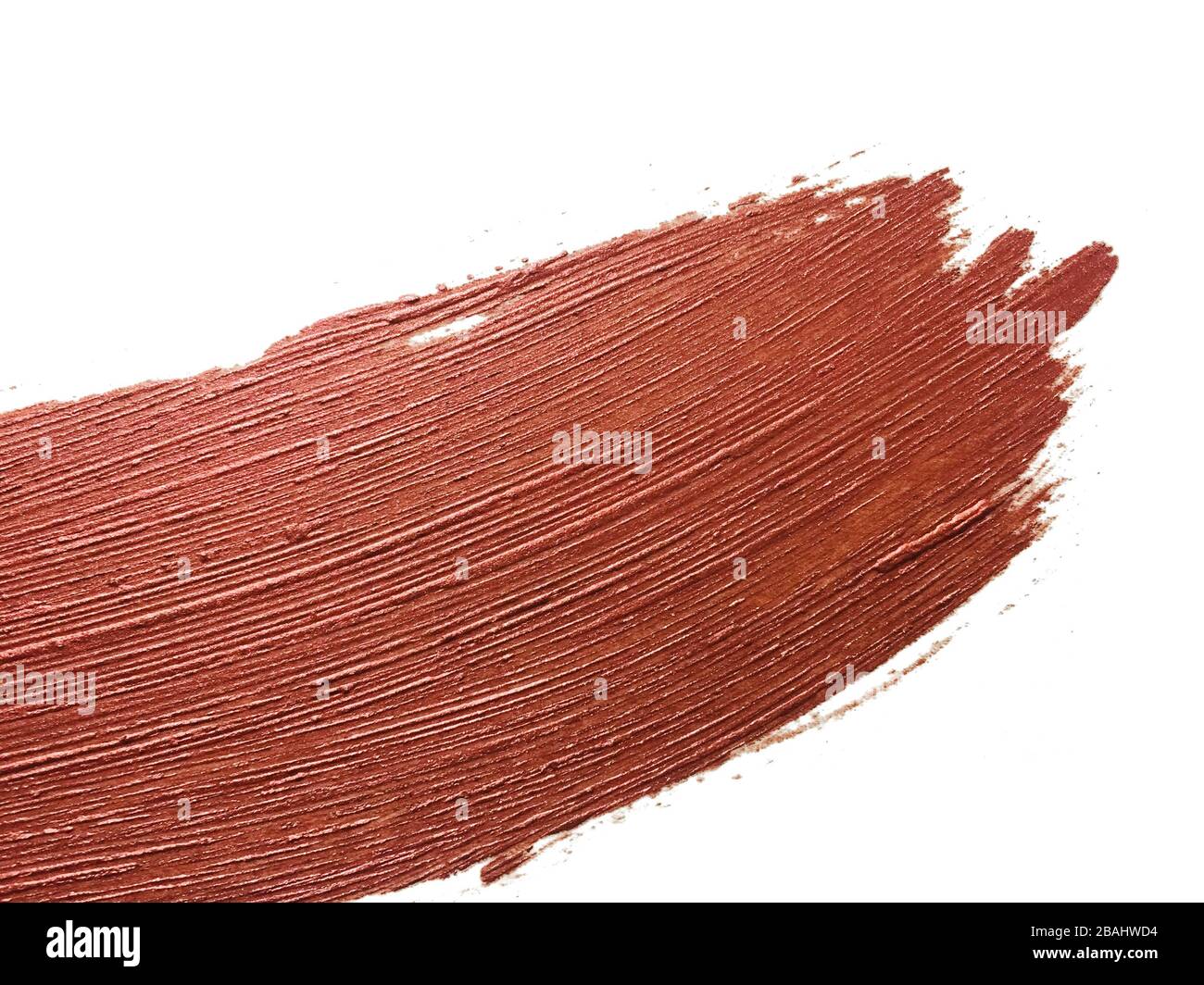 brown paint brush stroke on white background Stock Photo - Alamy brown paint brush stroke on white background Stock Photo - Alamy