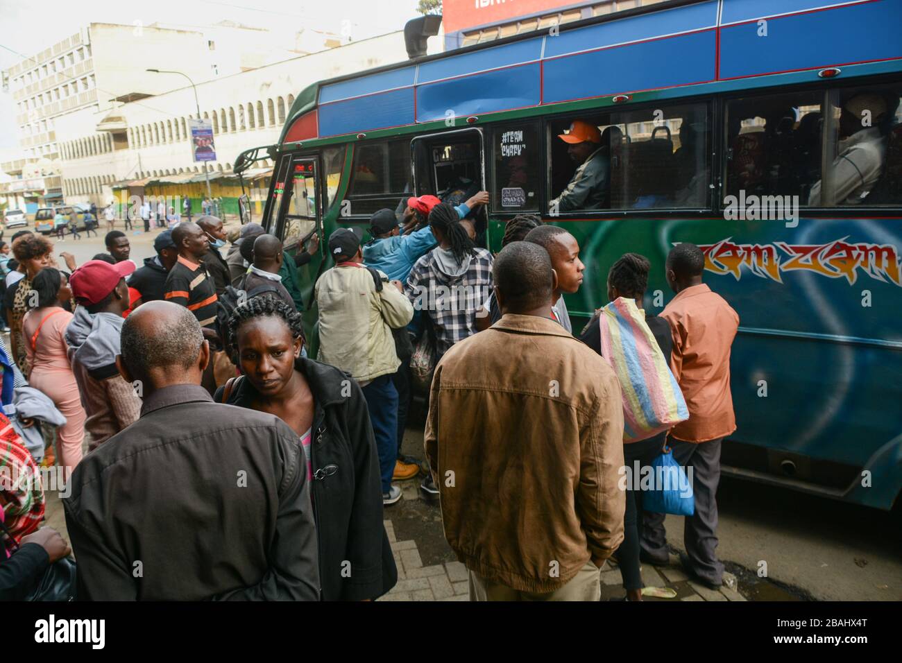 Bus stop nairobi hi-res stock photography and images - Alamy