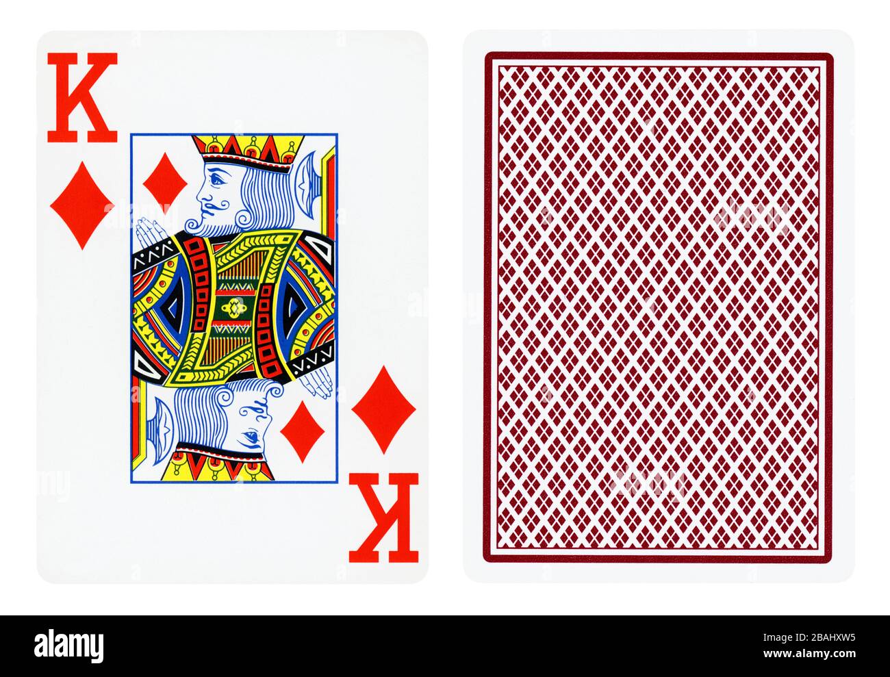 King diamond playing card hi-res stock photography and images - Alamy